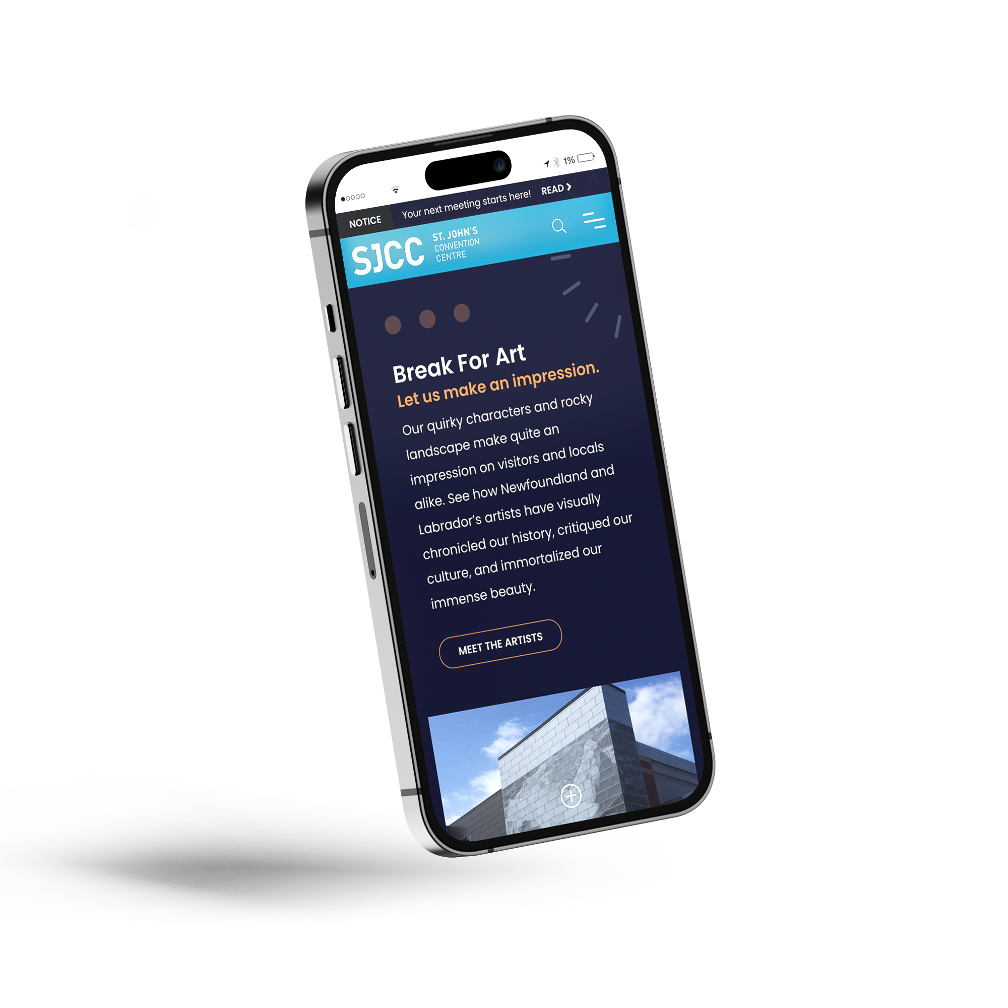 St. John’s Convention Centre | Web Design | WaterWerks Agency