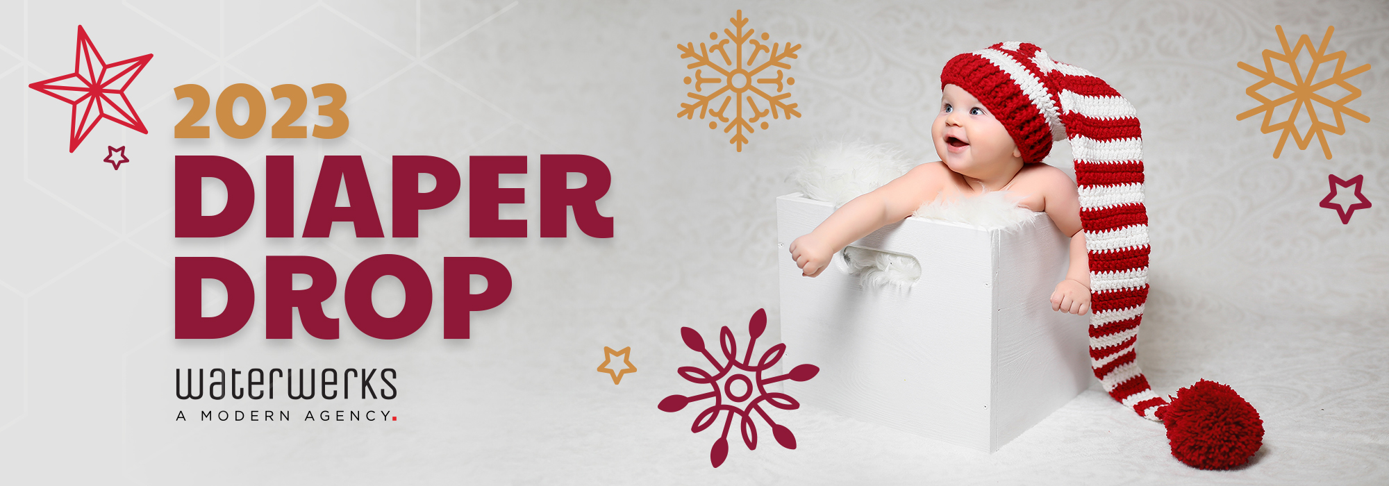 14th Annual Christmas Diaper Drop | WaterWerks Agency